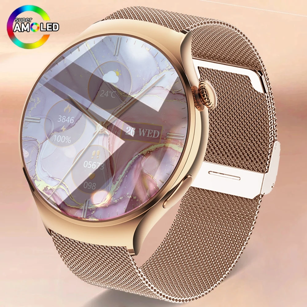 For-HUAWEI-2024-New-Watch-GT4Mini-Smart-Watch-Women-AMOLED-NFC-GPS ...