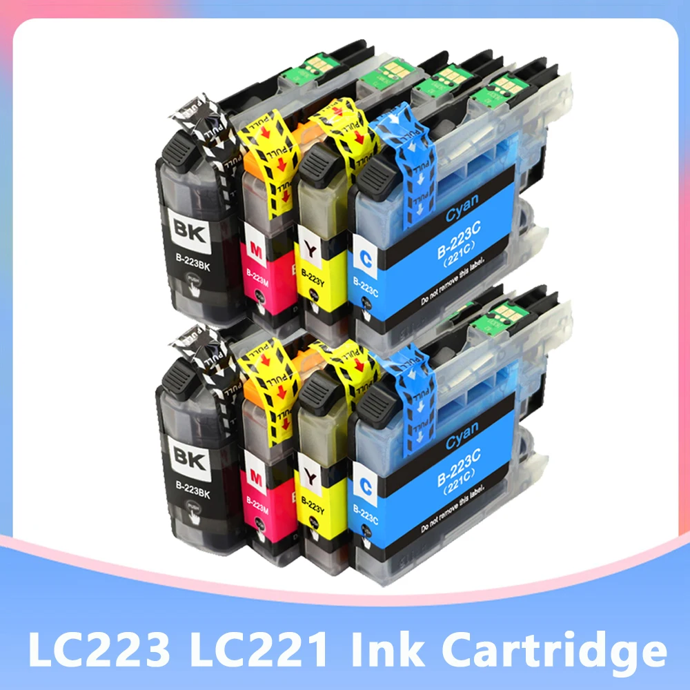 LC223-LC221-LC-223-Cartridges-for-Brother-Printer-Ink-Cartridge-DCP ...