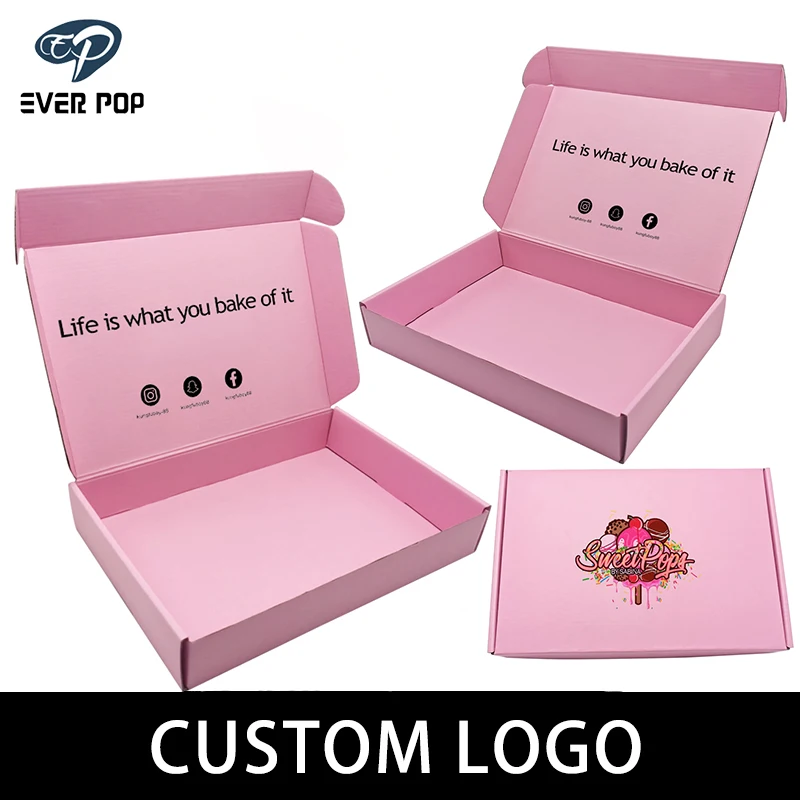 Wholesale Custom Matte Cookie Mailing Boxes Luxury Corrugated Paper ...