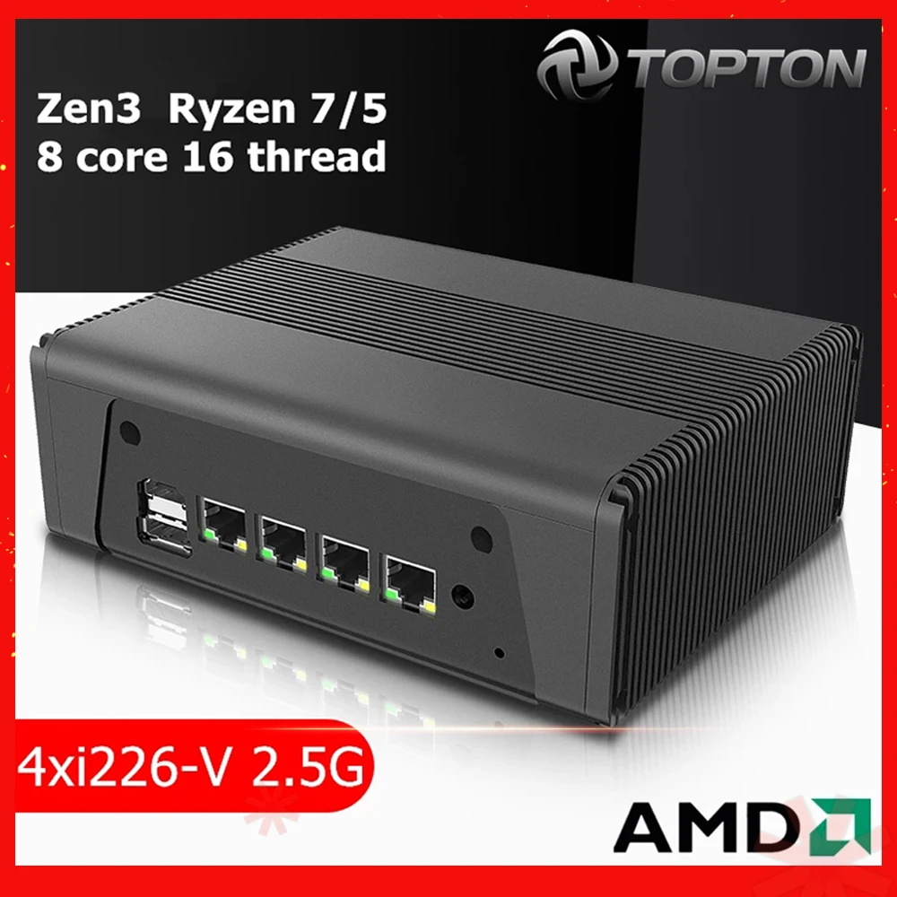 Topton-4x-Intel-i226-V-2-5G-Fanless-Mini-PC-Ryzen-7-5825U-Gigabit ...