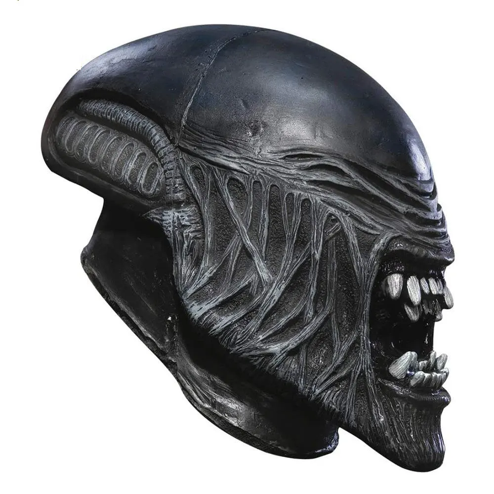WAYLIKE Movie Aliens Vs Predator Mask Cosplay Costume Alien Antenna ...