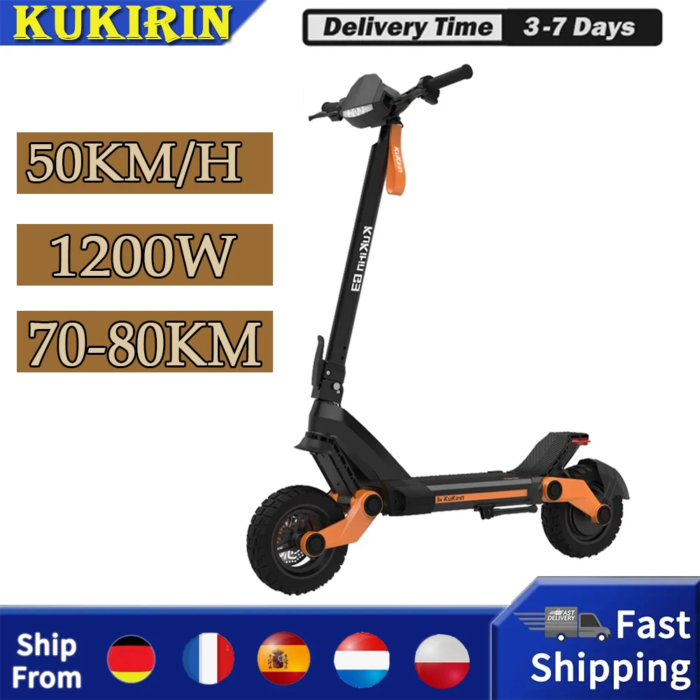 Kukirin-G3-10-5-Electric-Scooter-1200W-Rear-Motor-50-km-h-Max-Speed-52V ...