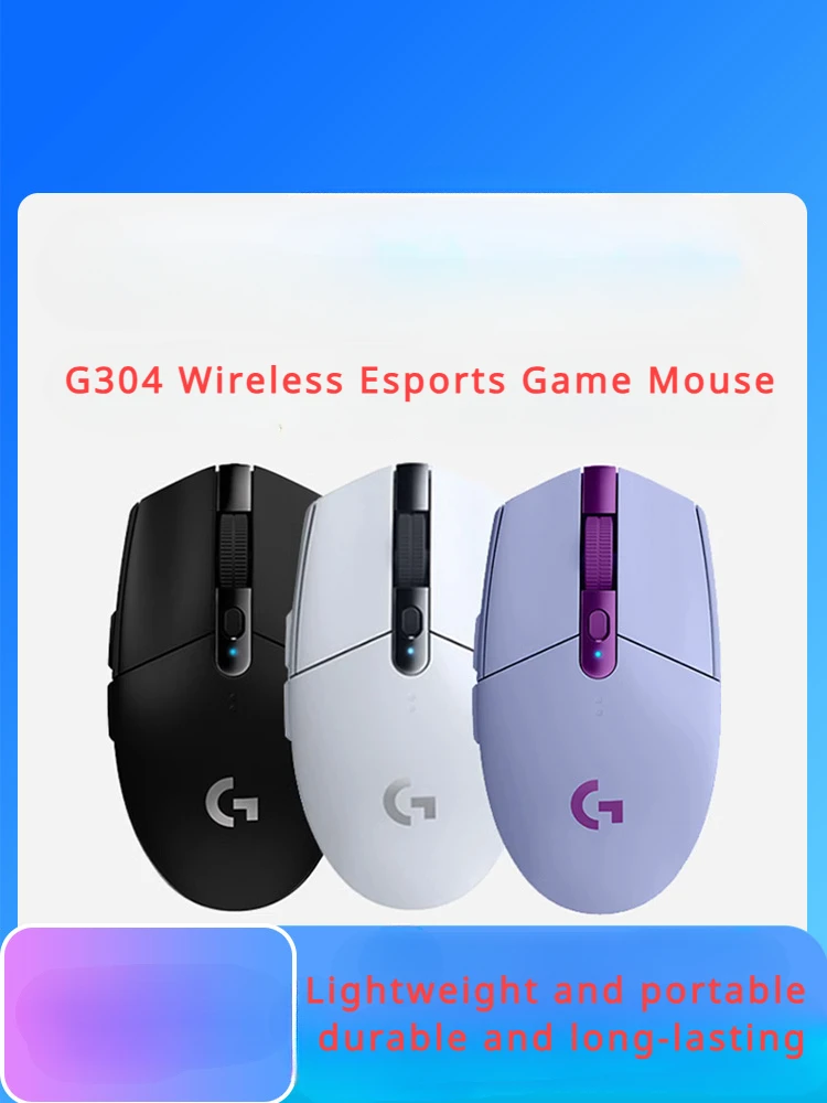 Logitech-g304-e-305-mouse-sem-fio-2-4g-ergon-mico-para-jogos-de ...