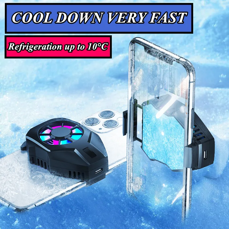 L-01 Mobile Phone Cooler Semiconductor Para Celular Cooling Fan Case ...