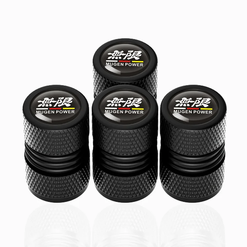 4Pcs-Mugen-Tire-Wheel-Valve-Dust-Caps-Tyre-Rim-Stem-Covers-For-Mugen ...