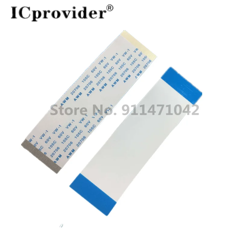 Cable flexible plano FFC FPC chapado en oro, AWM 20706, 105C, 60V, VW-1, paso de 0,5 MM, 40/50 ...