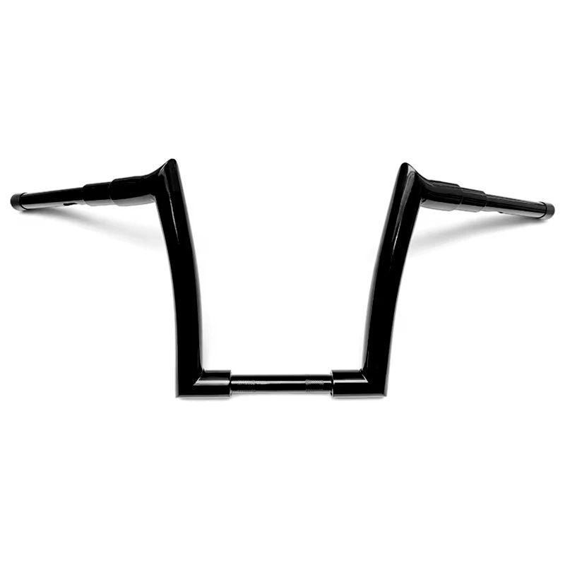 Gloss Black 1.5 inch Fat Ape Hangers Handlebars for Harley 96-13 Road ...