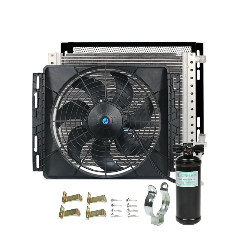 14-x18-Car-Air-Conditioning-Condenser-Assembly-Modified-General-Parking ...