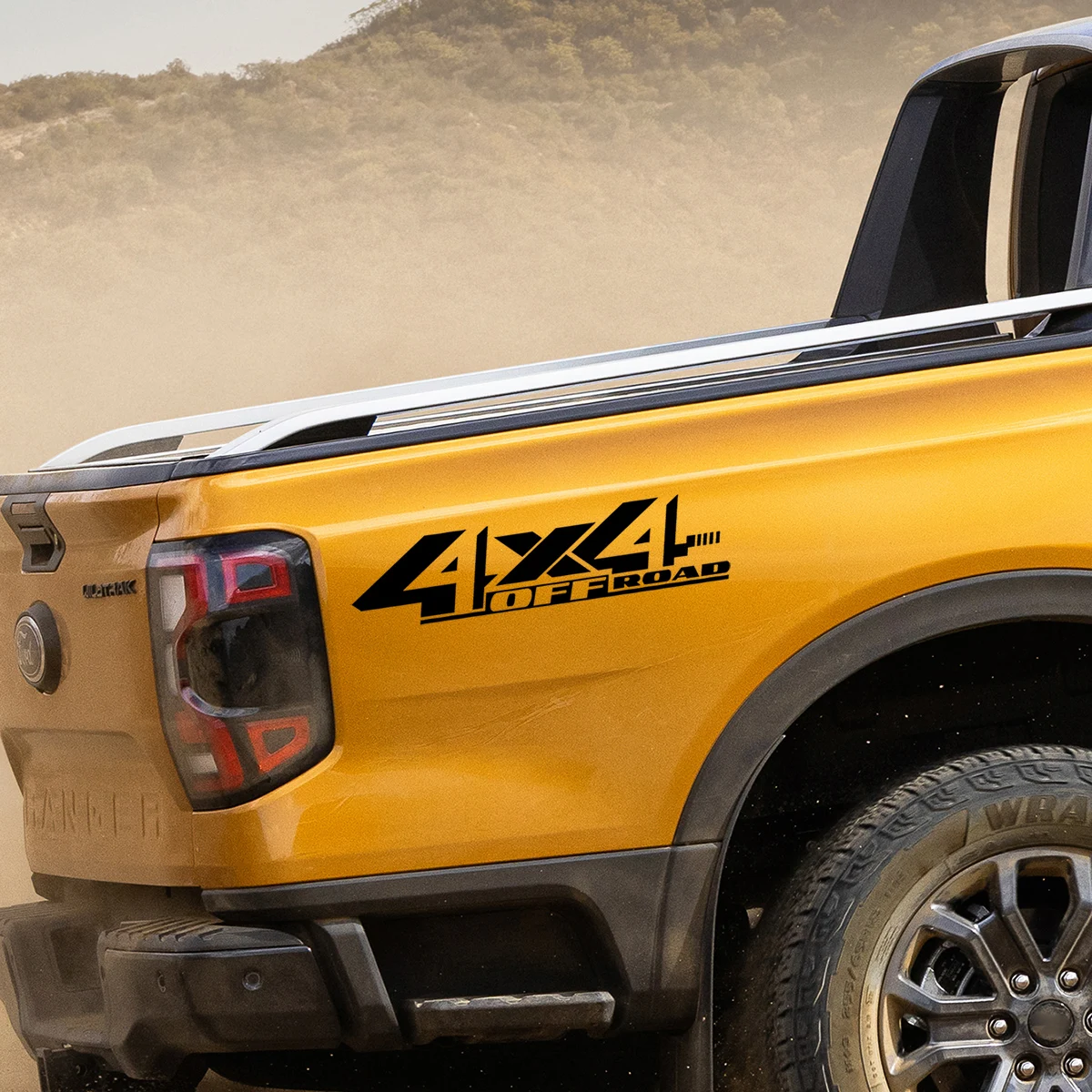 4x4-Off-Road-2-Piece-SetStickers-For-Car-Body-Vinyl-Water-proof ...