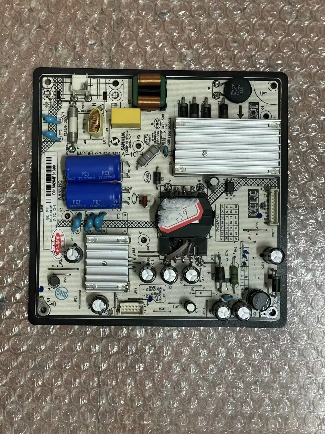 Original-L43F3800U-Power-Board-SHG4301A-101H-DLBB449-REV-0-2-Off-the ...