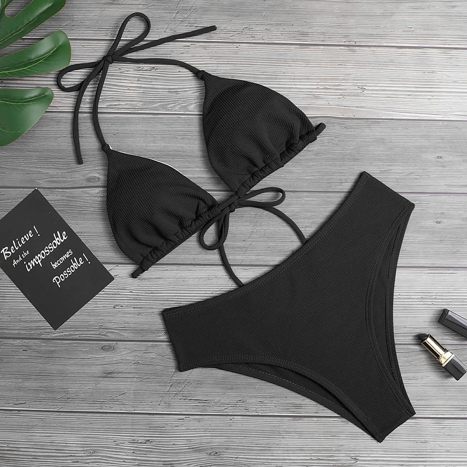 Black-Bikini-Women-S-Swimsuit-Solid-Color-Swimwear-Female-Sexy-Bikinis ...