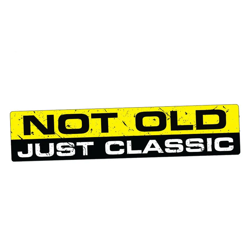 1-Piece-15cm-x-3cm-NOT-OLD-JUST-CLASSIC-Vinyl-Decal-Car-Sticker-Funny ...