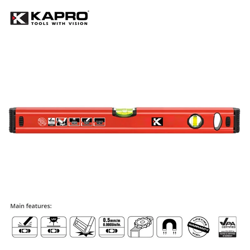 Kapro 30/40cm Magnetic Spirit Level High Precision Aluminum Alloy ...