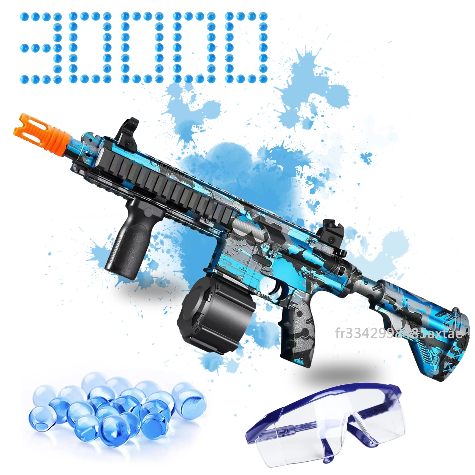 2022-New-M416-Manual-Electric-Splatter-Gun-Gel-Ball-Blaster-With-30000 ...