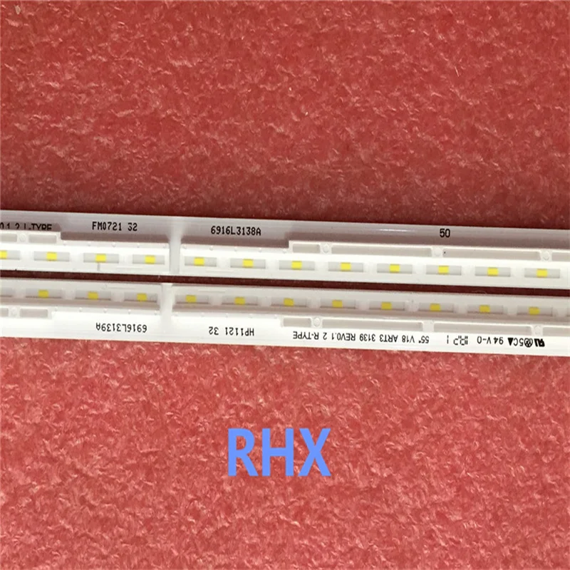 10Pieces-lot-LED-BACKLIGHT-BAR-FOR-55SK8000PLB-55-LED-TV-6916L3138A ...