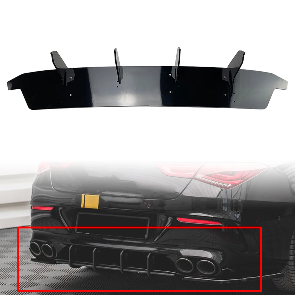 Car-Rear-Bumper-Diffuser-Splitter-Lip-Body-Kit-Spoiler-Trim-For ...