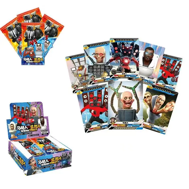 Skibidi-Toilet-Trading-Card-Game-For-Kids-Toy-Skibidi-Man-Toilet ...
