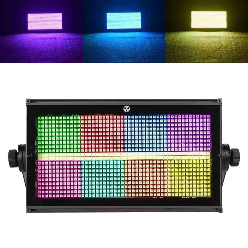 8-Segment-960pcs-RGB-3in1-DMX-512-Flash-White-LED-Strobe-Wash-Light-for ...