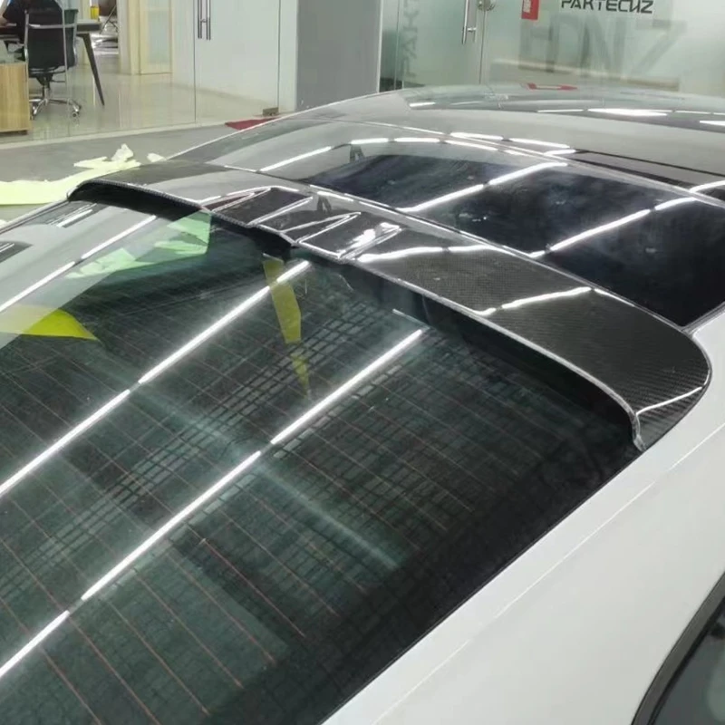 2018 - 2022 For Porsche Carrera 992 Top Spoiler Car Styling Carbon ...