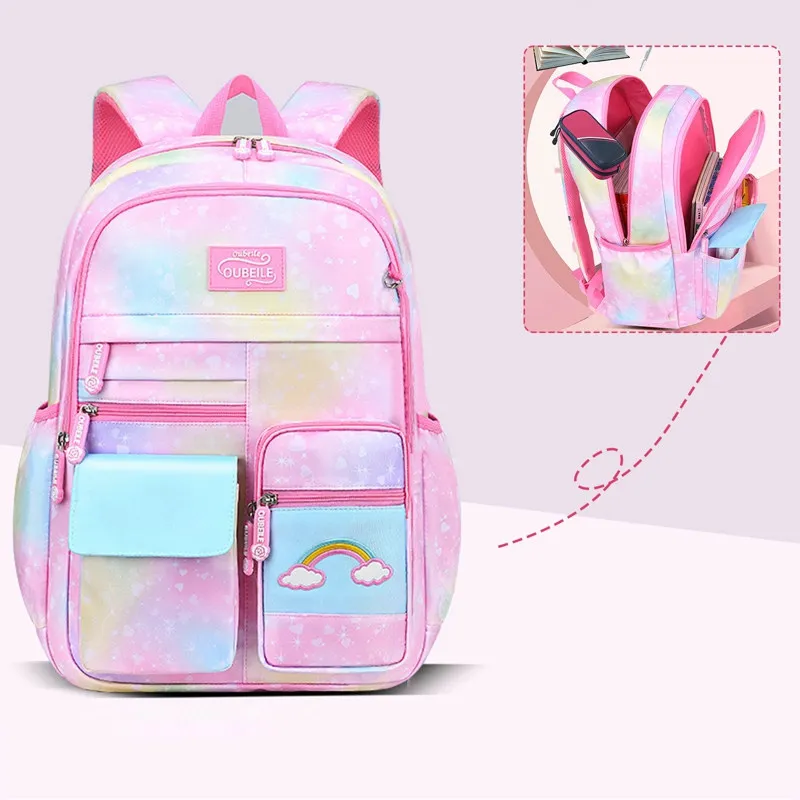 2023 New School Backpack Cute Reflective Fashion Boys School Bags For ...