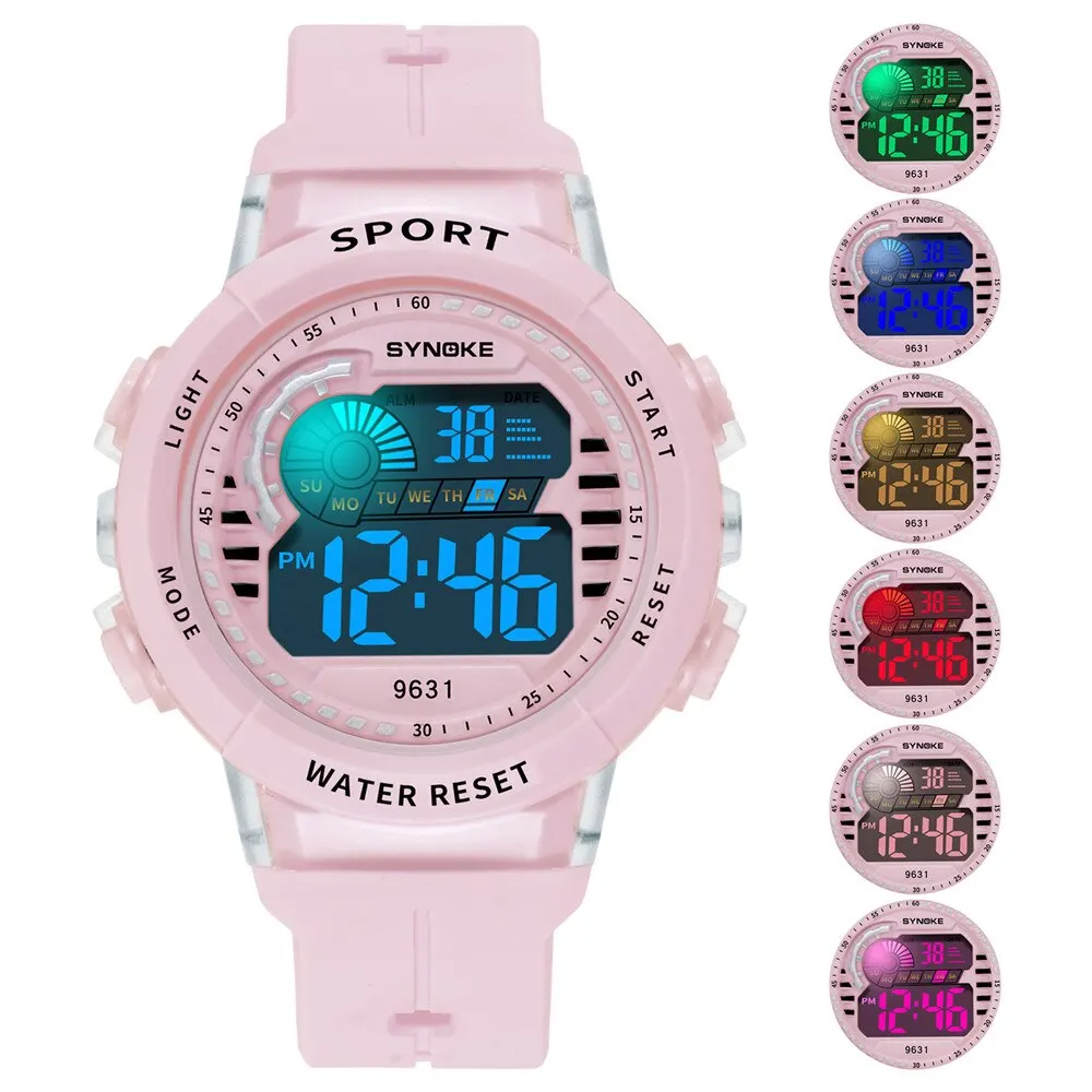 SYNOKE-Student-Electronic-Watch-Unisex-Sport-Watch-Multifunction ...