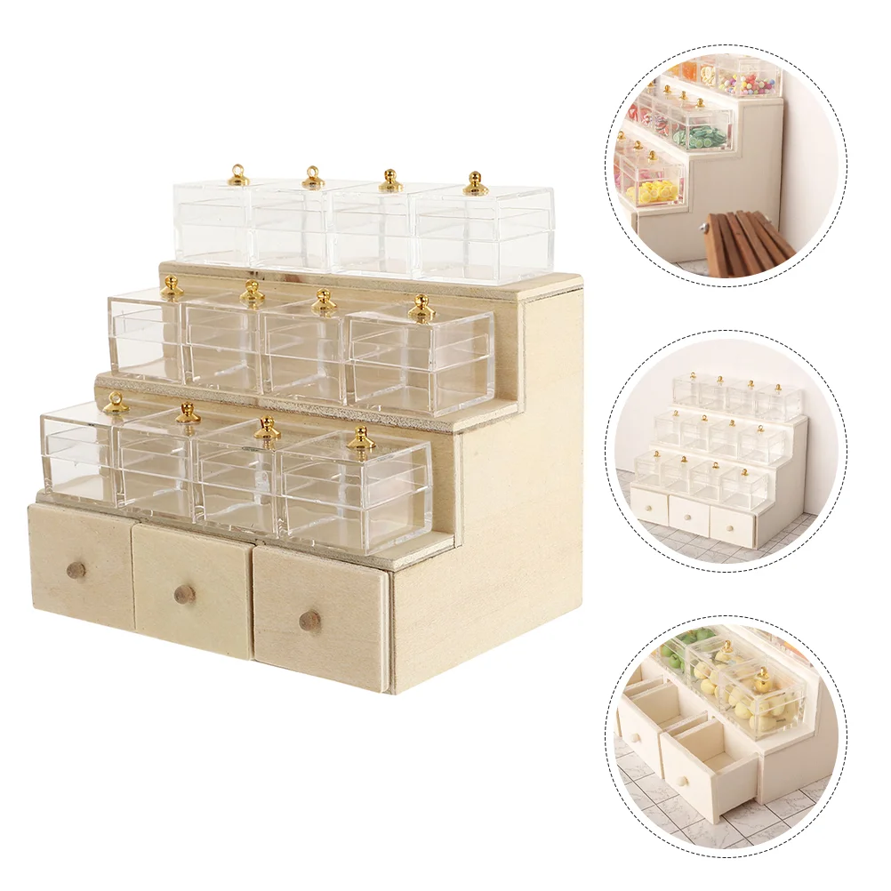 House-House-House-House-House-Dollhouse-Candy-Display-Box-Miniature ...