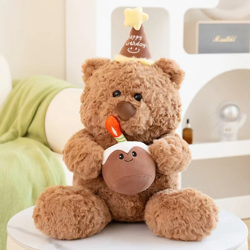 40cm Cake Bear Plush Toy Cute Stuffed Animal Toy for Children Kids Doll ...