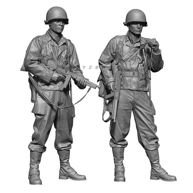 1-35-Resin-Soldier-model-kits-figure-colorless-and-self-assembled-A ...