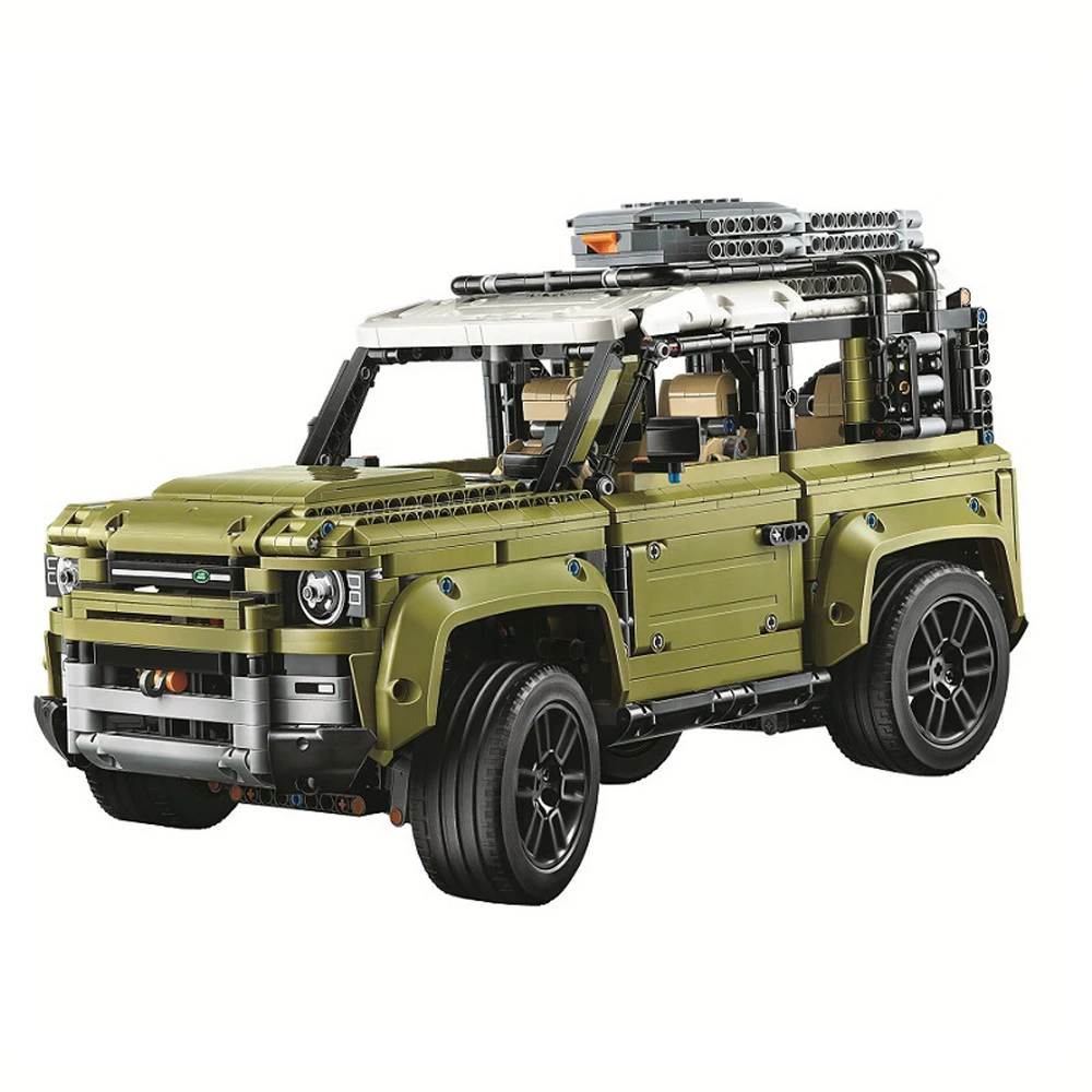 Technical-Landed-Rover-Defender-Moc-Bricks-Blocks-42110-Building-Kit-Off-road-Collectible-Car ...