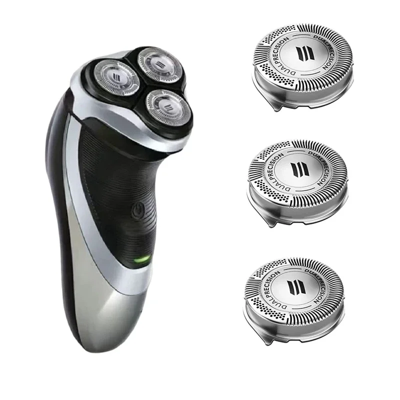 필립스 노렐코 면도기용 HQ8 교체 헤드, 아쿠아텍 HQ8 시리즈 면도날, PT720, AT880, AT810 헤드용, 3 개/세트