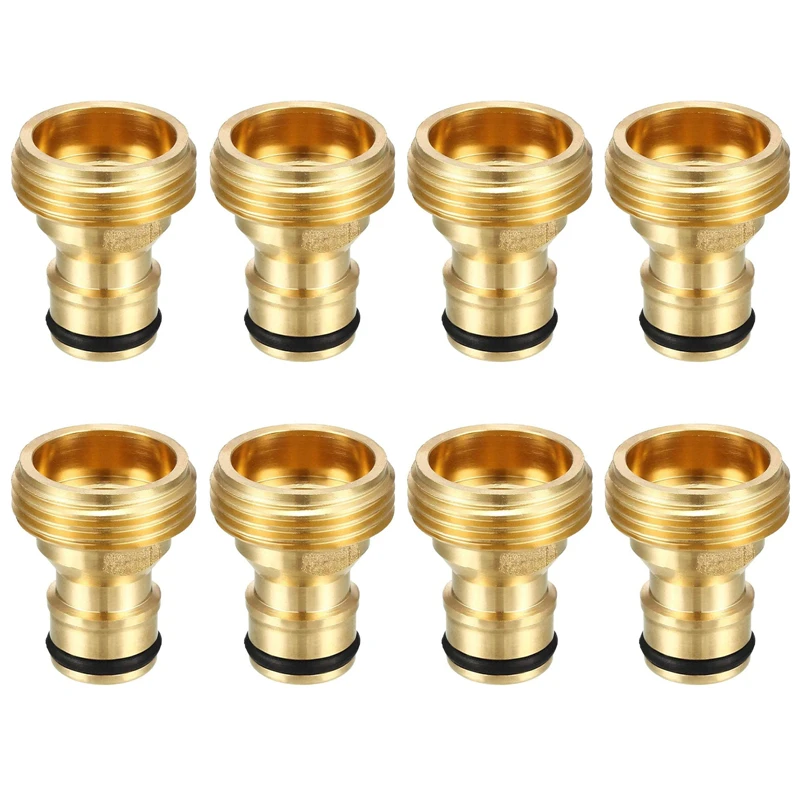3/4 Inch Male Thread Brass Quick Connector,Garden Hose Tap Connectors ...