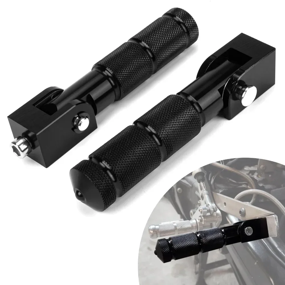 Motorcycle Universal Foot Pegs Aluminium Alloy Bicycle Pegs Dirt Bike ...