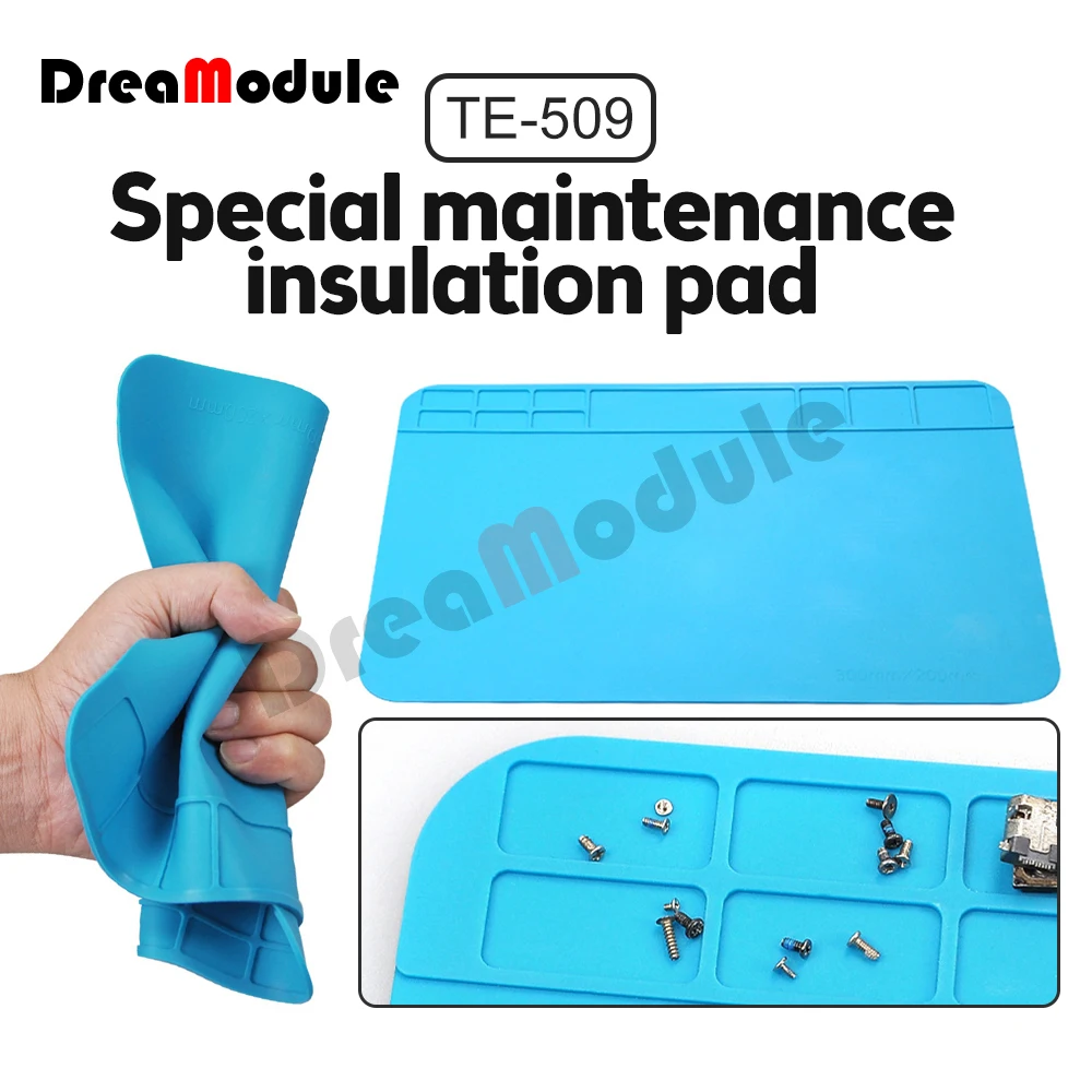 Silicone-Soldering-Mat-ESD-Antistatic-Heat-Resistant-Insulation-Work ...