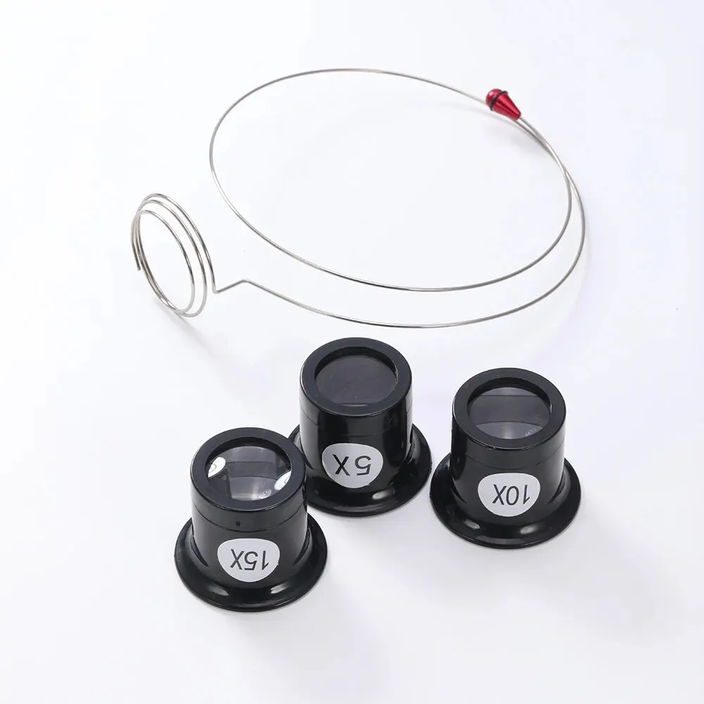 4Pcs-Watch-Magnifier-Tool-Eye-Loupe-Loop-Magnifier-Magnifying-Glass ...