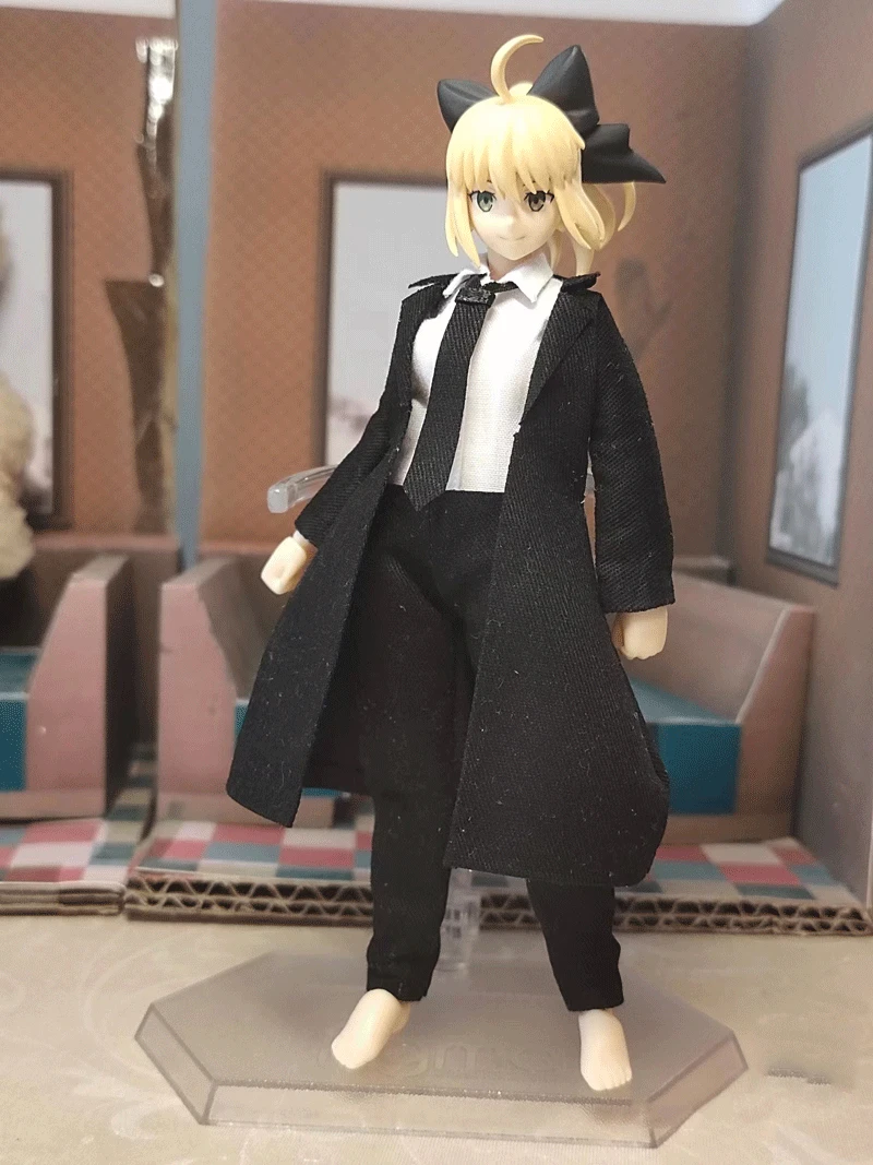 Custom-1-12th-Female-Clothes-Wind-Coat-Pants-for-6-figma-azone-shf ...