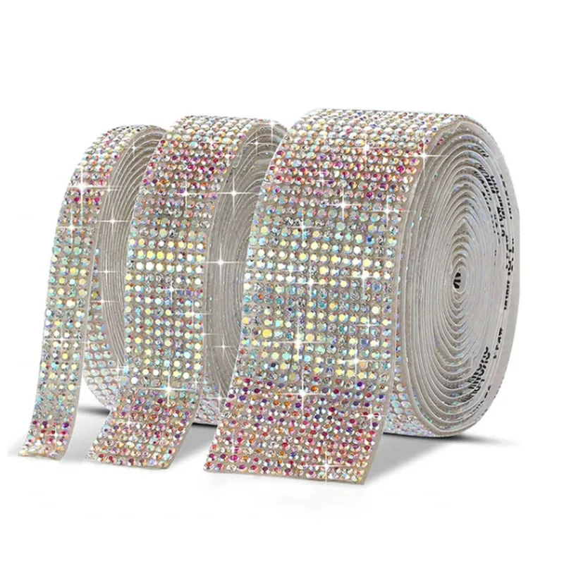 Self-Adhesive-Crystal-Rhinestone-Diamond-Ribbon-Glitter-Rhinestones ...