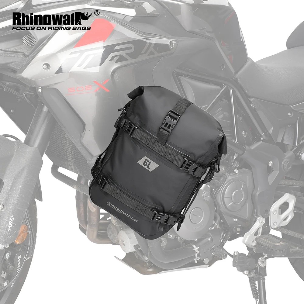 Rhinowalk-Motorcycle-Bag-6L-Waterproof-Frame-Crash-Bars-Bumper-Bag-Side ...