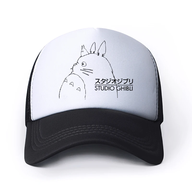 Fashion Totoro Studio Ghibli Mesh Baseball Cap Adjustable SnapbaHats ...