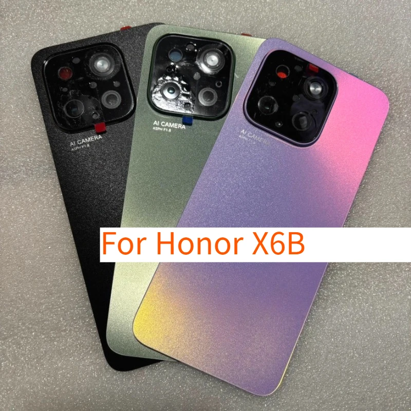 For Honor X6B Battery Back Cover Back Panel Rear Plastic Door Housing ...