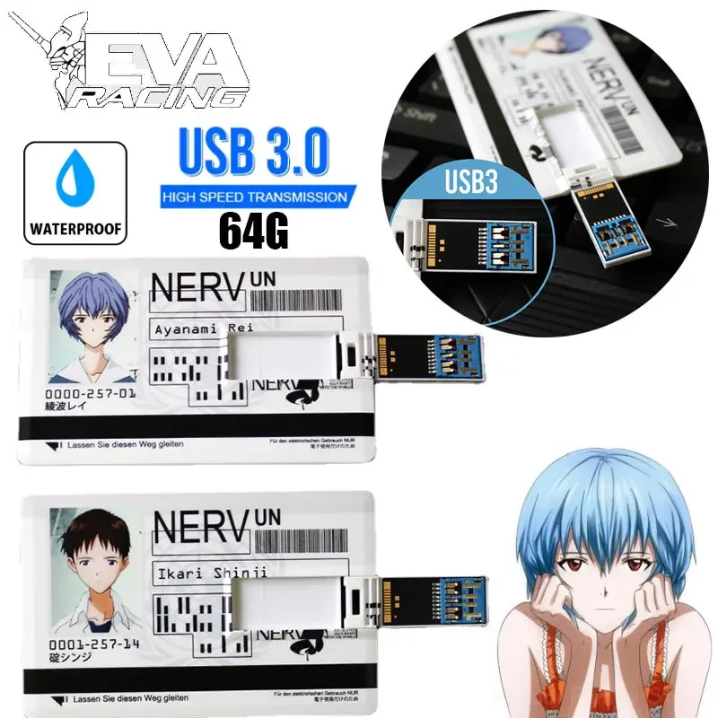EVANGELION-EVA-Rei-USB-Flash-Drive-Anime-Portable-USB-3-0-High-Speed ...