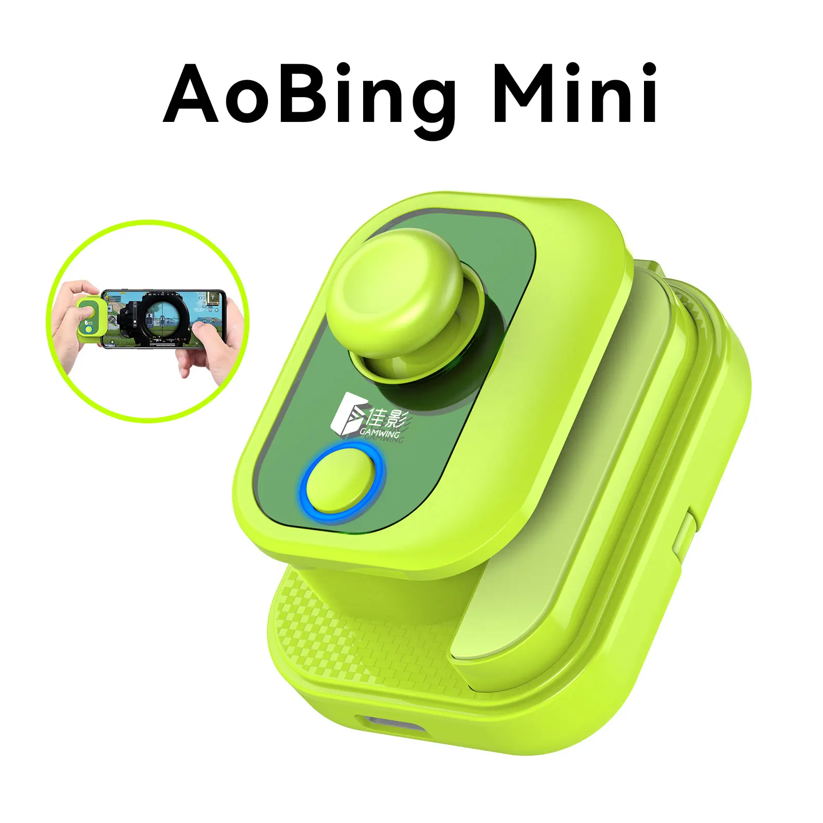 Mobile Game Trigger For Pubg Phone Gaming Controller Joystick One Key Botton Aim Shooting Finger