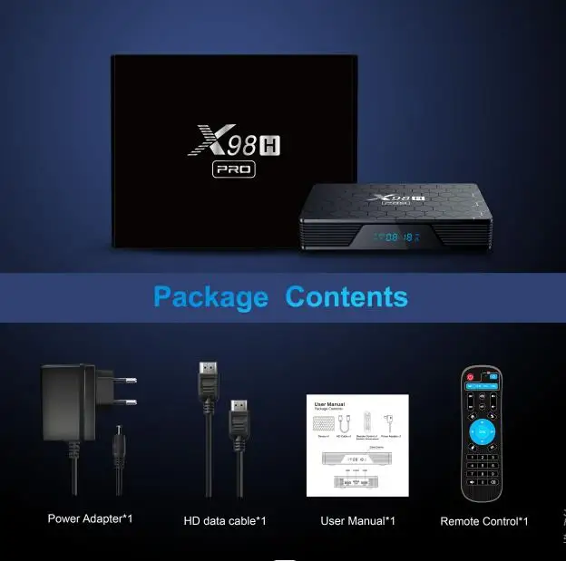 X98H PRO H618 Android12 V Box 机顶盒 BT5.0 WIFI6T 电视盒子-阿里巴巴