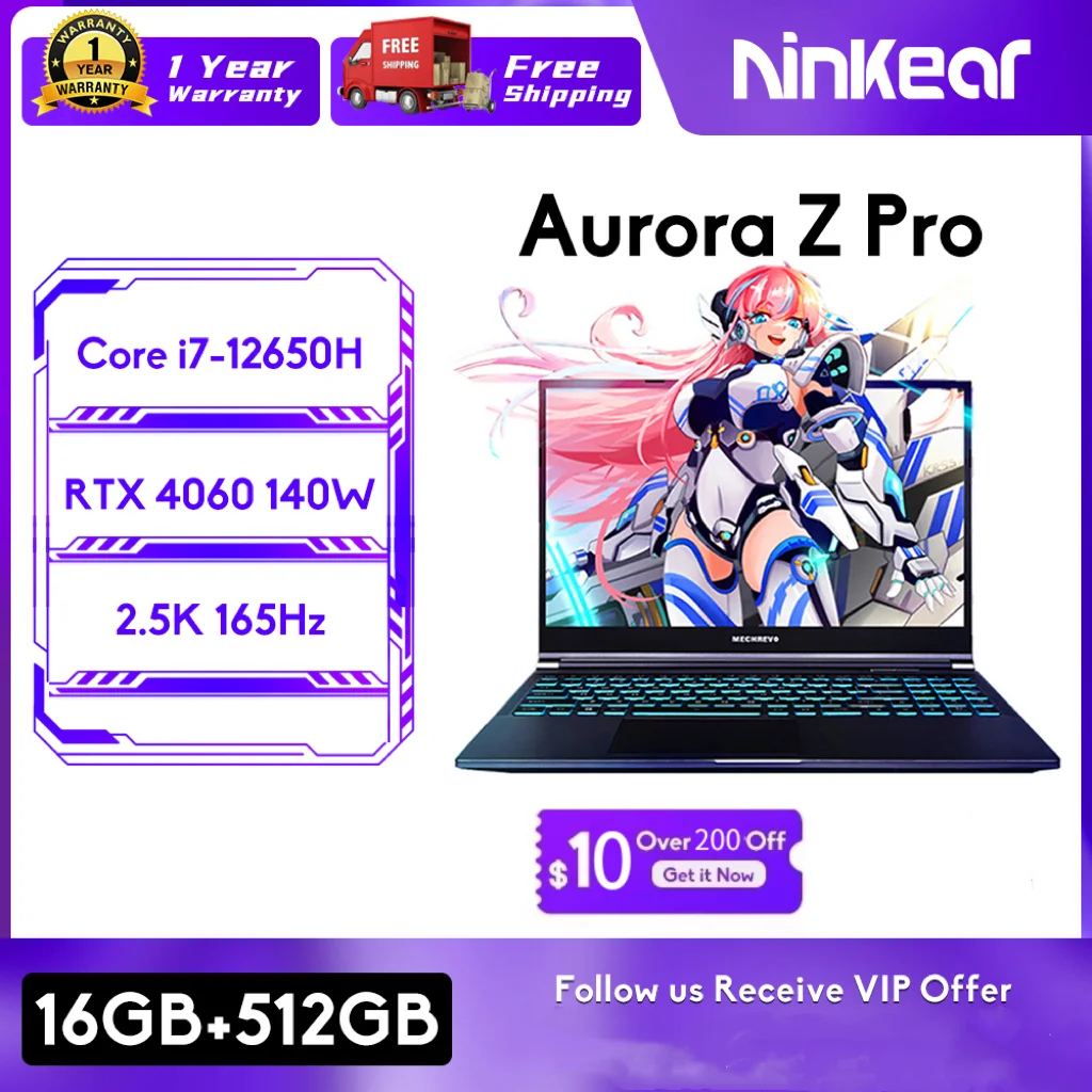 MECHREVOゲーミングノートパソコン RTX4060 i7-12650H - ノートPC