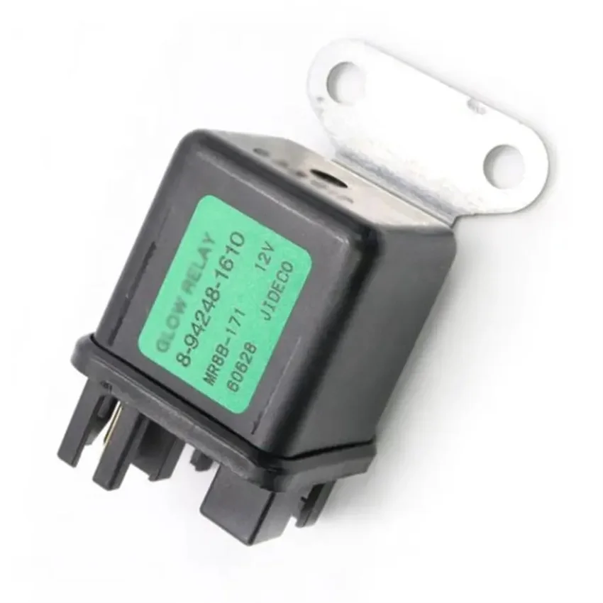 Preheating Relay Glow Plug 12V For Isuzu Hitachi ZAXIS27U ZAXIS50U ...