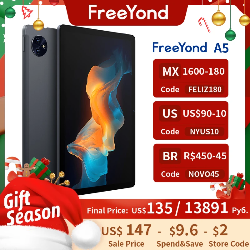 FreeYond-Tableta-A5-de-11-FHD-8GB-de-RAM-256GB-de-ROM-compatible-con ...