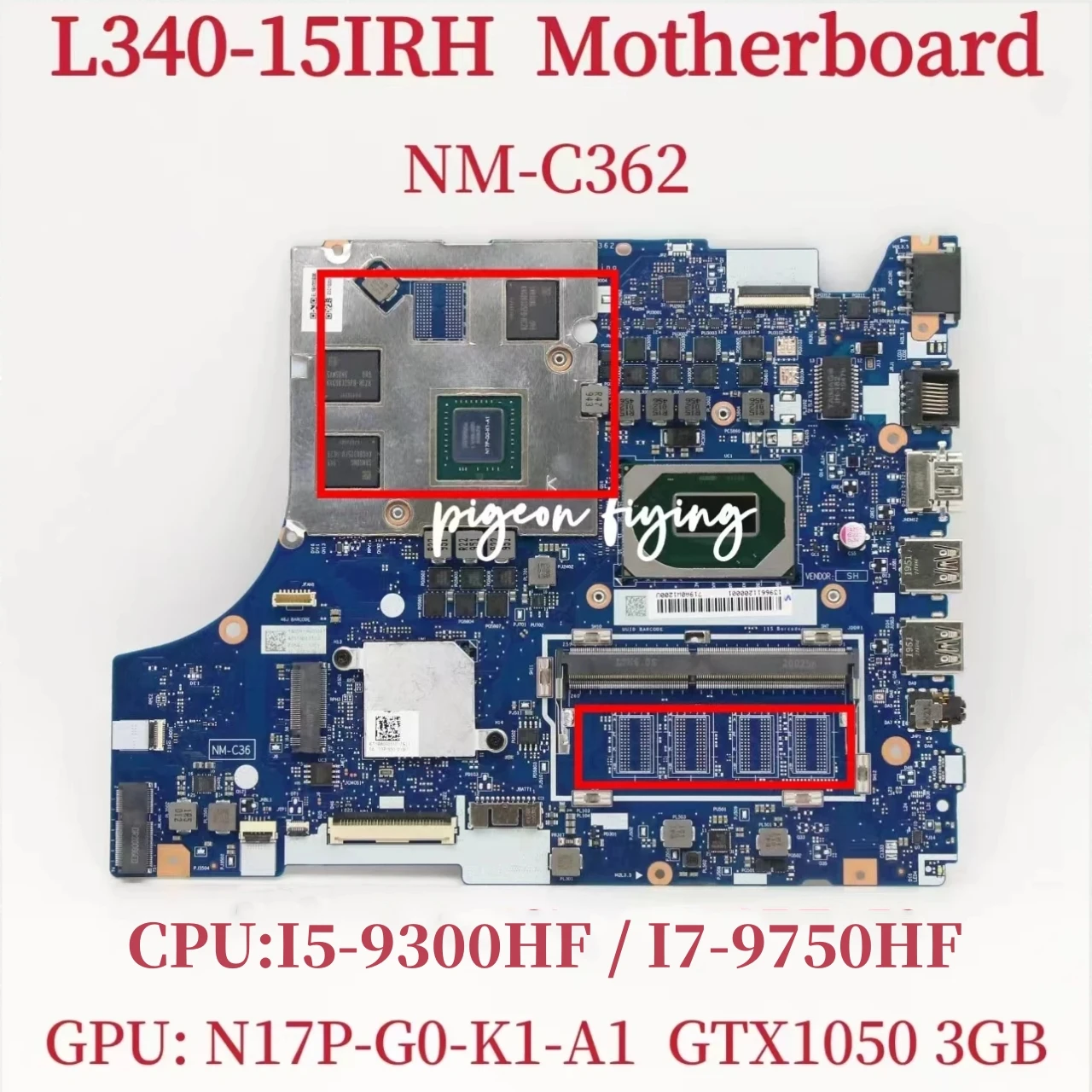 FG541-FG741-NM-C362-For-Lenovo-IdeaPad-L340-15IRH-Laptop-Motherboard ...