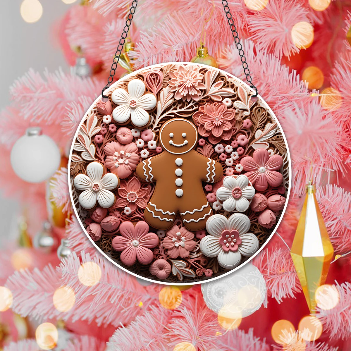 3D-Christmas-Gingerbread-Stained-Suncatcher-Xmas-Gingerbread-Window ...