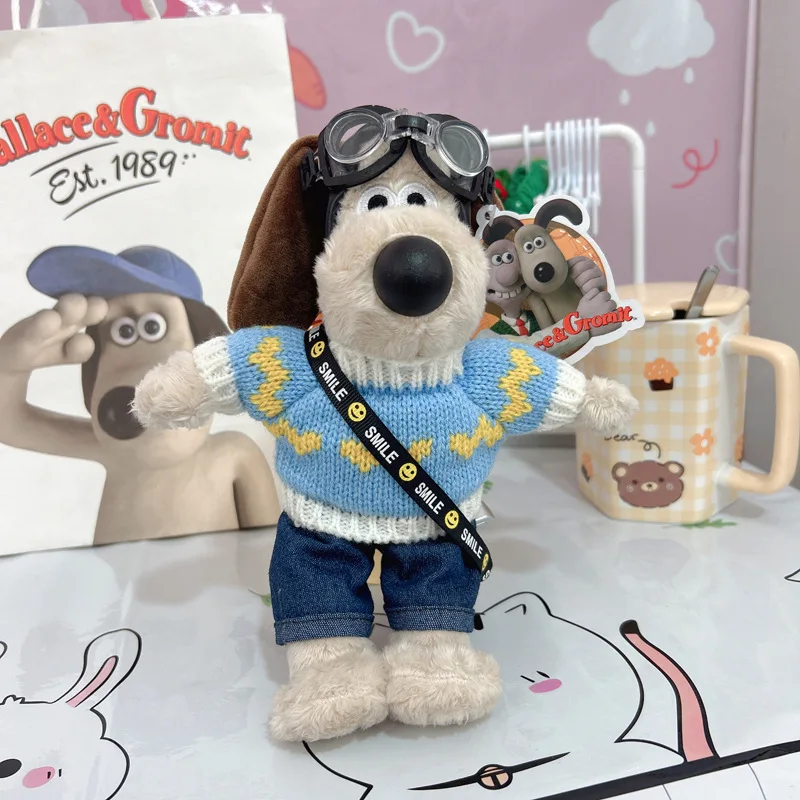Аниме плюшевая кукла 23 см Pilot Gromit Kawaii детский одевающийся ...