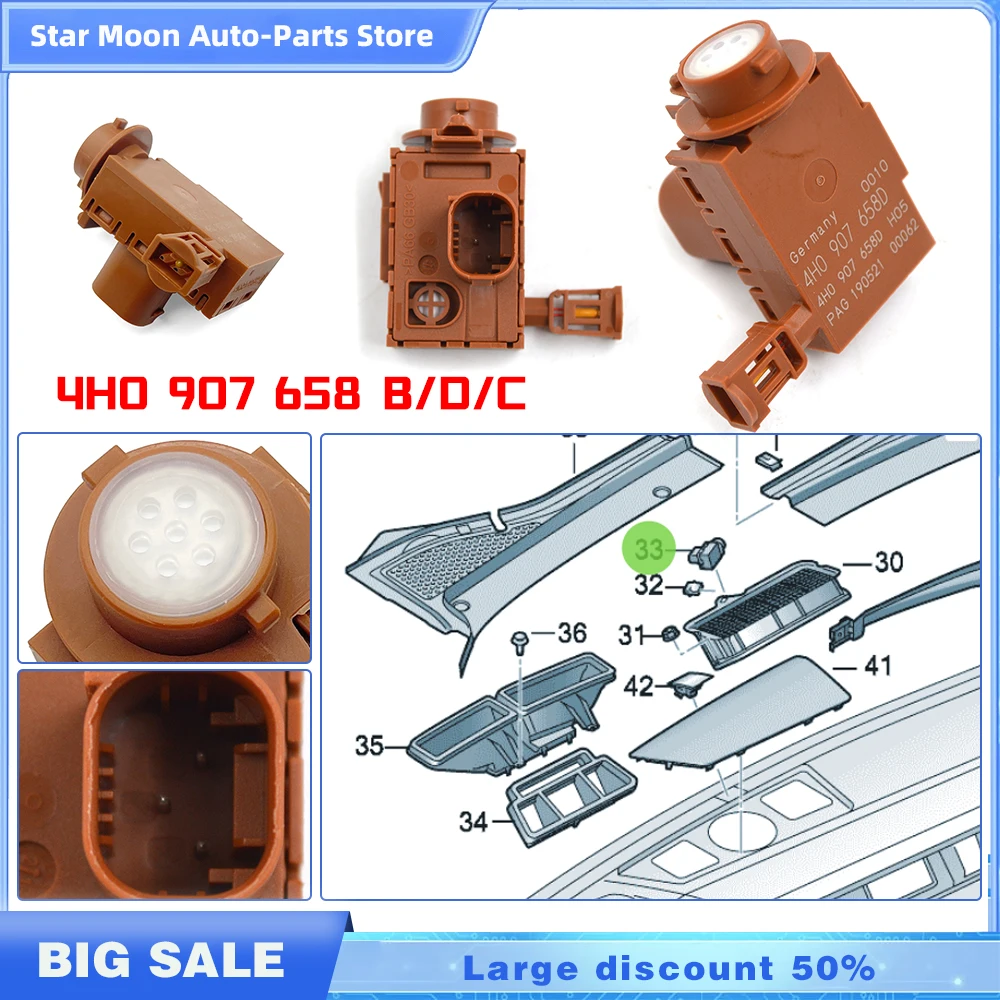 For Audi A7 A8 Q3 Q5 For VW Passat B8 Arteon Touareg ID3 ID4 ...