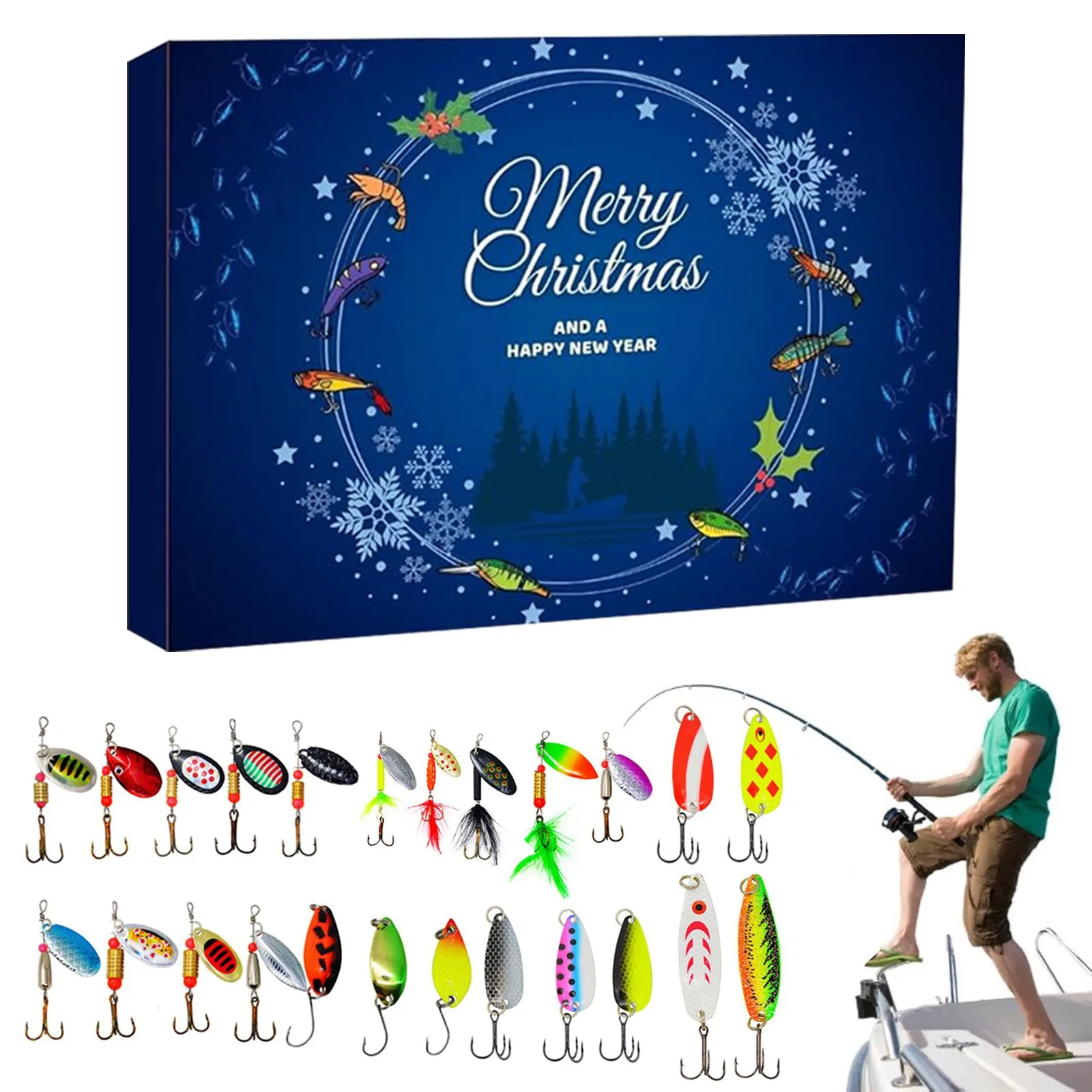 24-Days-Christmas-Advent-Calendar-2024-Fishing-Christmas-Countdown ...